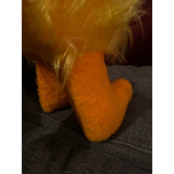 Toys | Vintage Carnival Stuffed Animal Plush Orange Bird Duck Chick ...